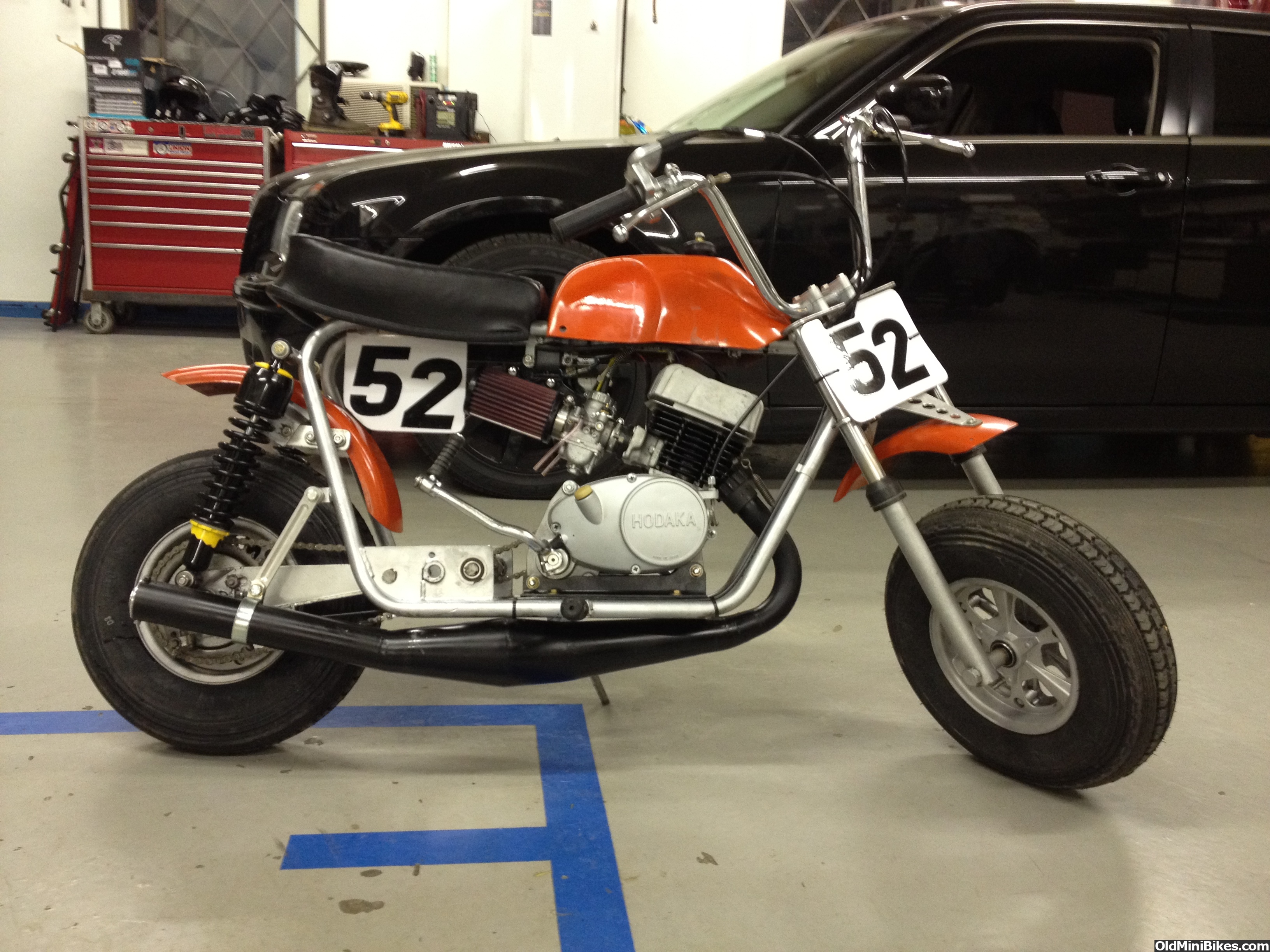 Yamaha 2-stroke engine on a mini-bike? | OldMiniBikes.com