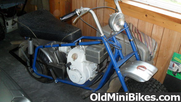 Identify this minibike, Thank you | OldMiniBikes.com