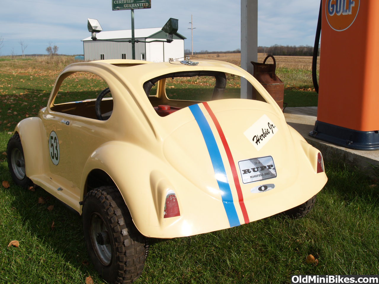 1974 Rupp "Herbie" go kart | OldMiniBikes.com