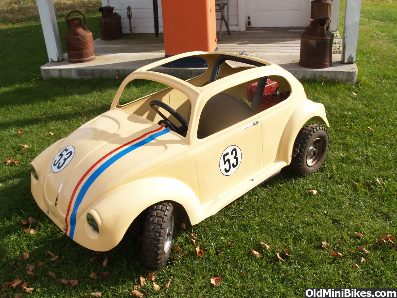 1974 Rupp "Herbie" go kart | OldMiniBikes.com