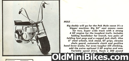 Chrome Ruttman Mini-Bike Frame | OldMiniBikes.com