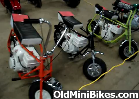 Chrome Ruttman Mini-Bike Frame | OldMiniBikes.com