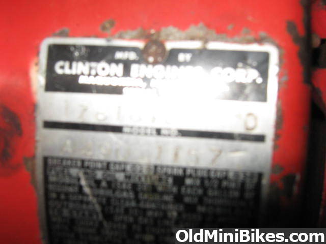 Bought an A490 clockwise engine. | OldMiniBikes.com