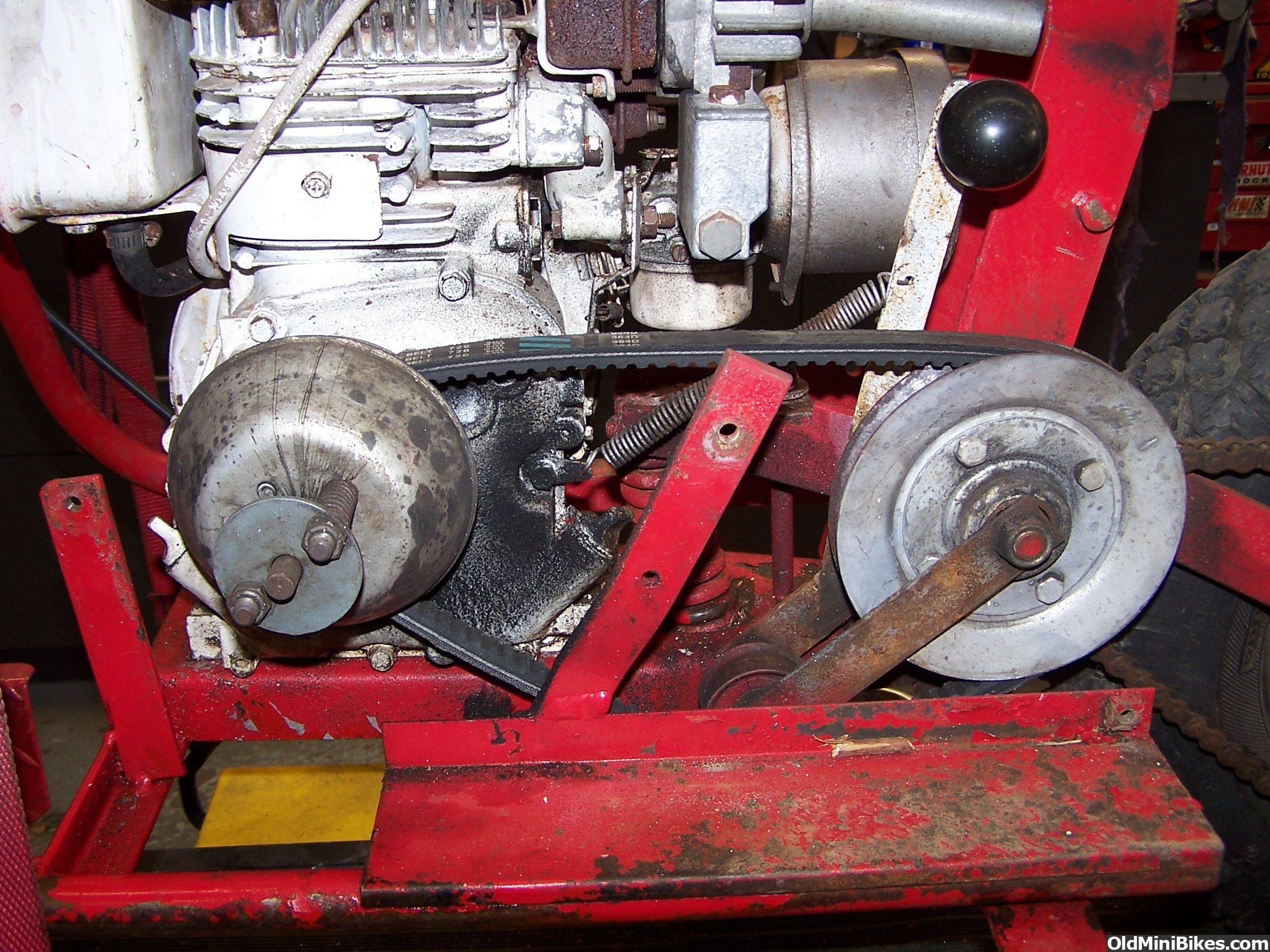 Powell restorations 4 at a time | OldMiniBikes.com