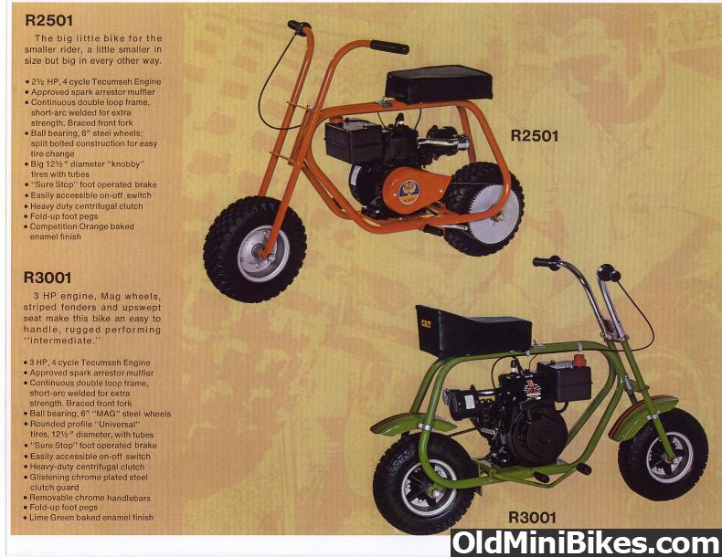 cat minibike | OldMiniBikes.com