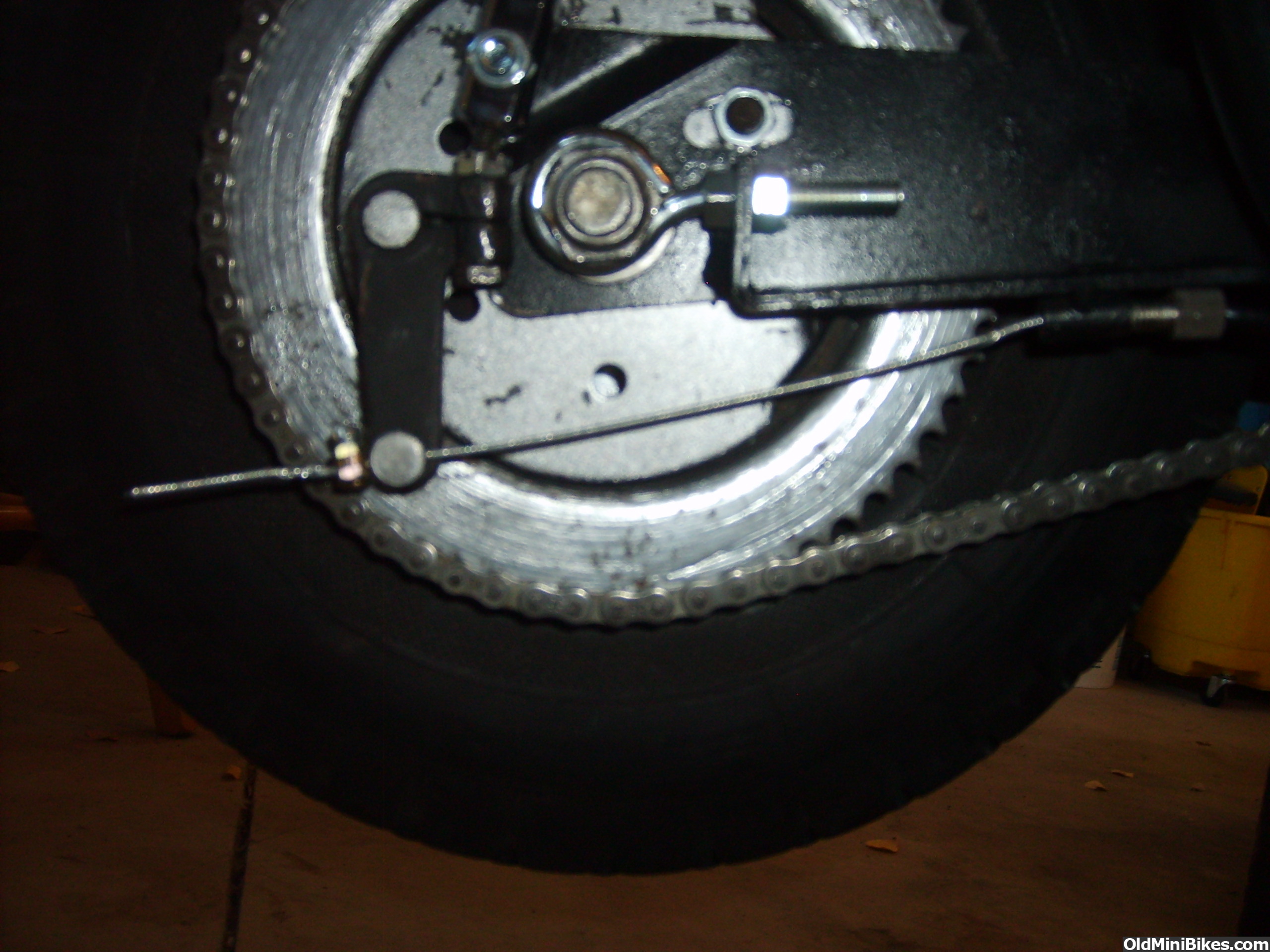 OldMiniBikes's brake cable anchor???? | OldMiniBikes.com