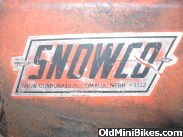Newest $25 Trike find . Snowco something? | OldMiniBikes.com