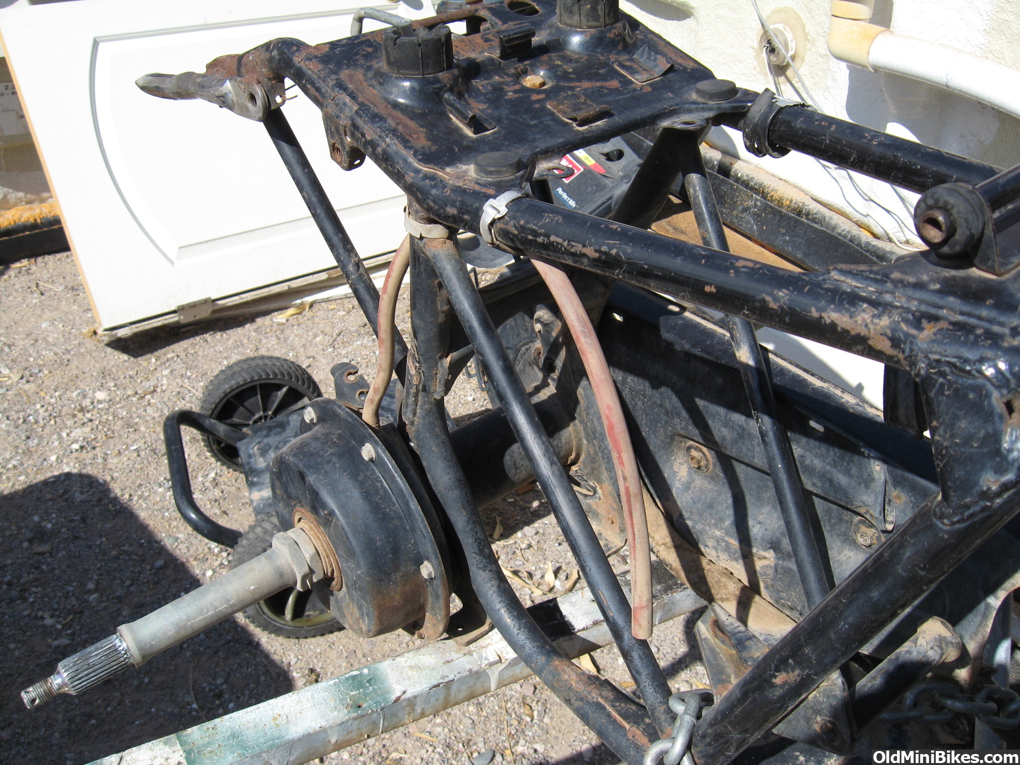 Free three wheeler rear end | OldMiniBikes.com