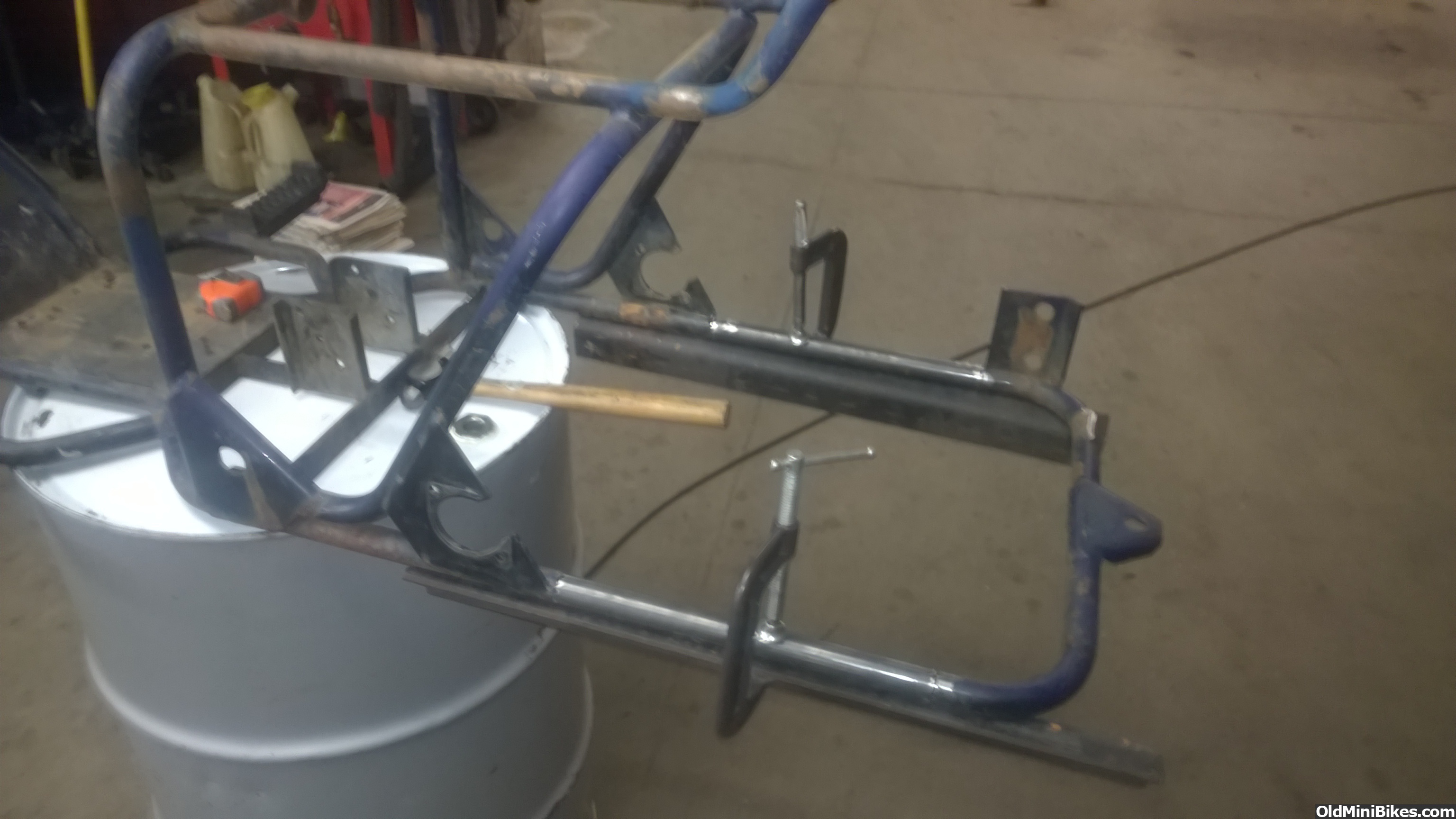 New member, converting Manco Rustler 3 wheeler to fat tire bike ...