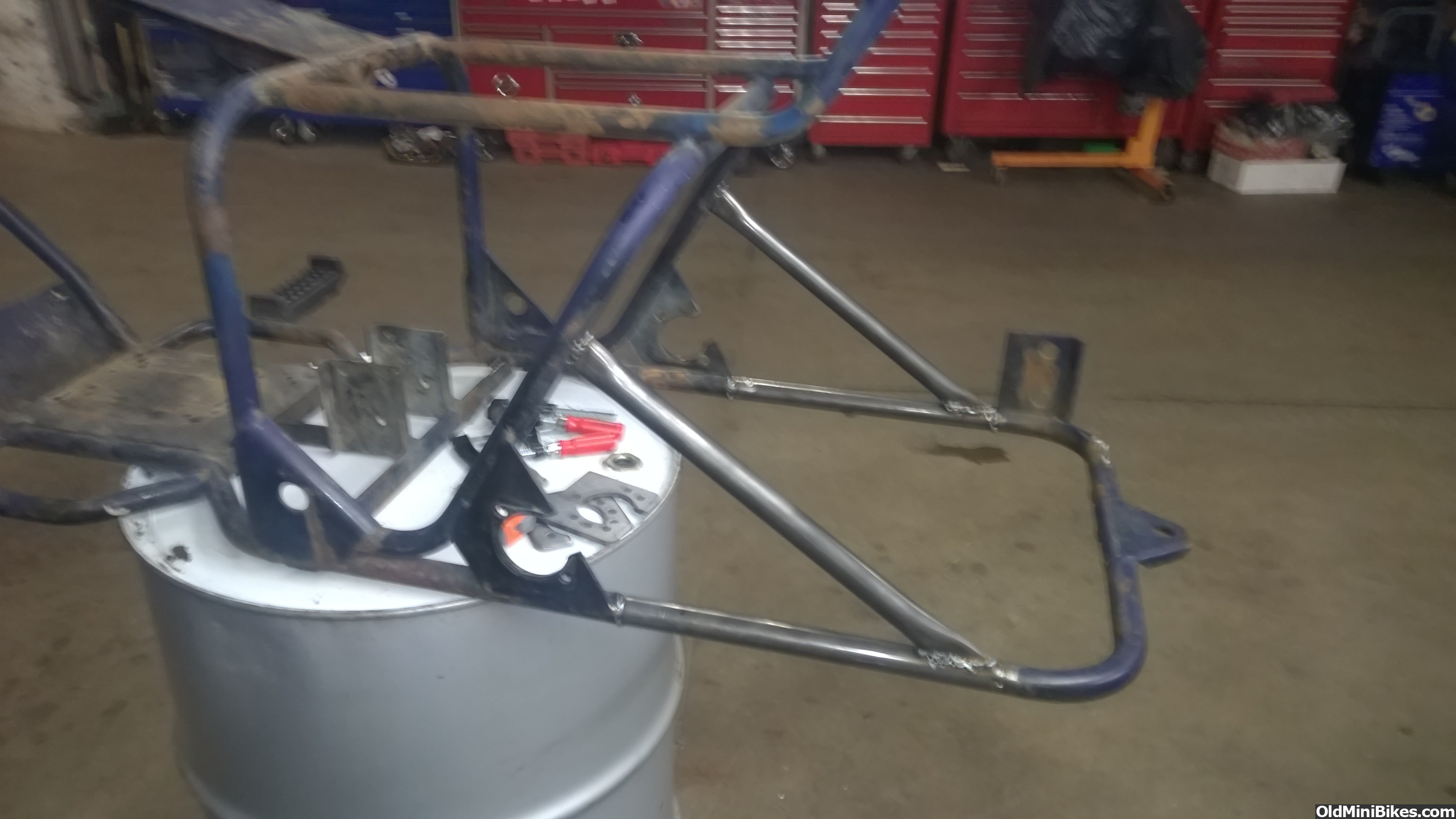 New member, converting Manco Rustler 3 wheeler to fat tire bike ...