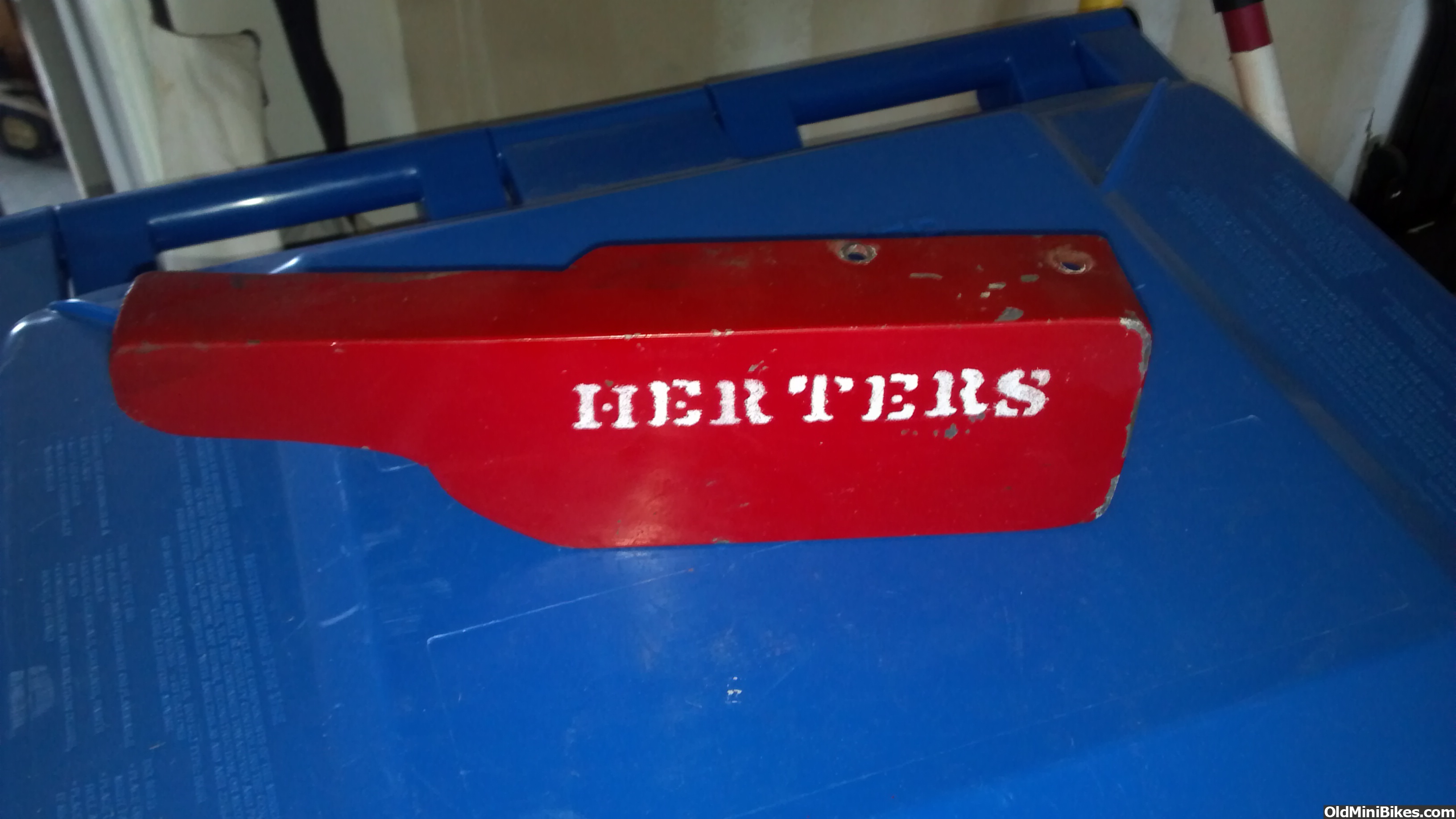 Herters mini bike chain guard | OldMiniBikes.com