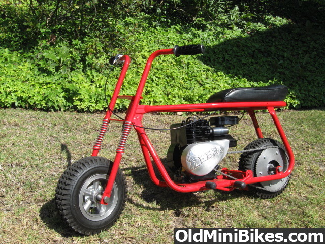 68 zebra 300 frame ***** | OldMiniBikes.com