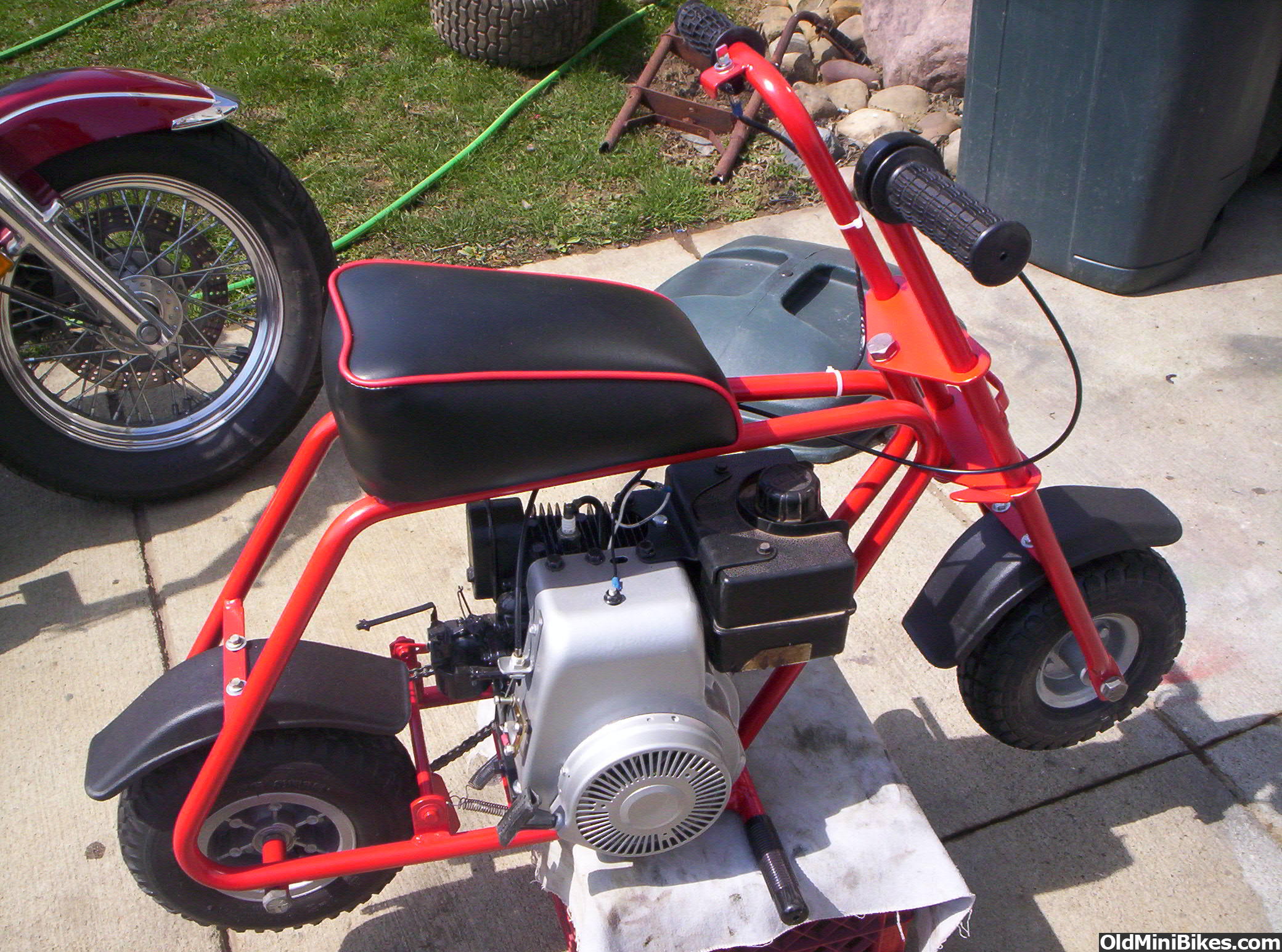 '90 MANCO Streaker RestoMod | OldMiniBikes.com
