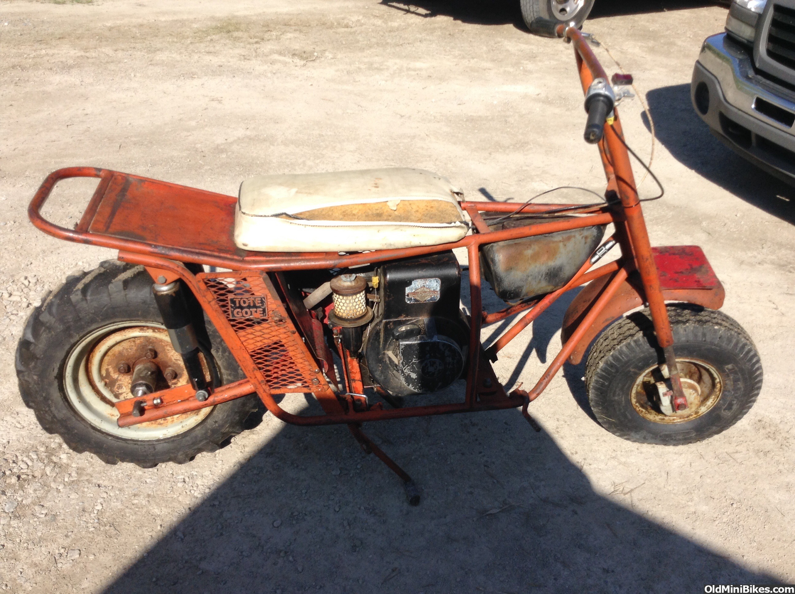 Tote Gote -You Detroit guys were sleeping | OldMiniBikes.com