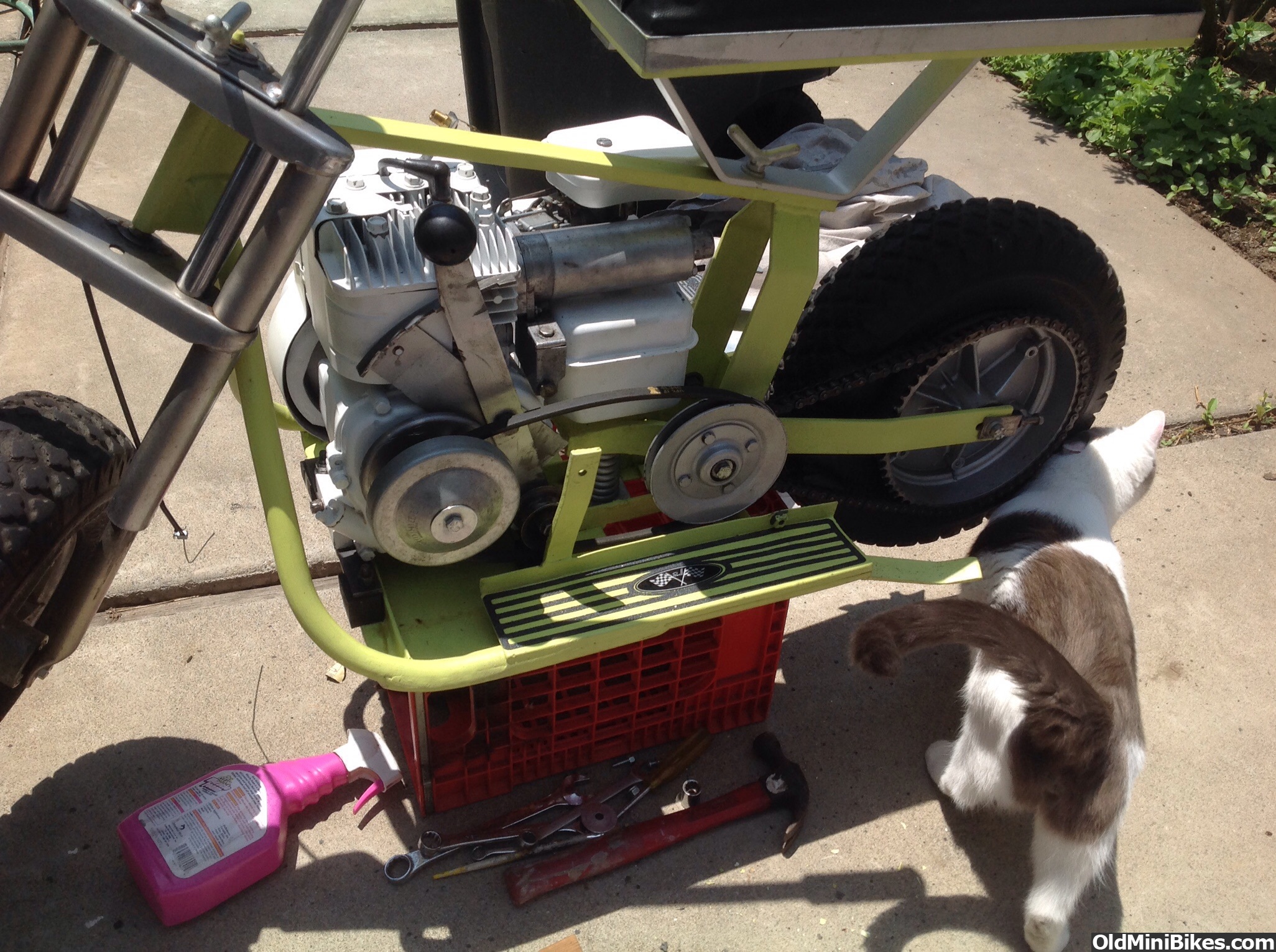 My new double stack welding cart | OldMiniBikes.com