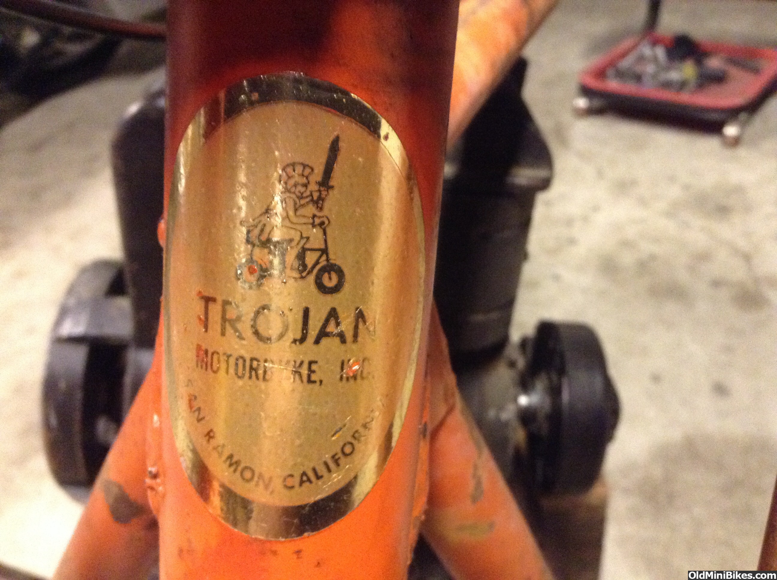 Trojan Mini Bikes | OldMiniBikes.com