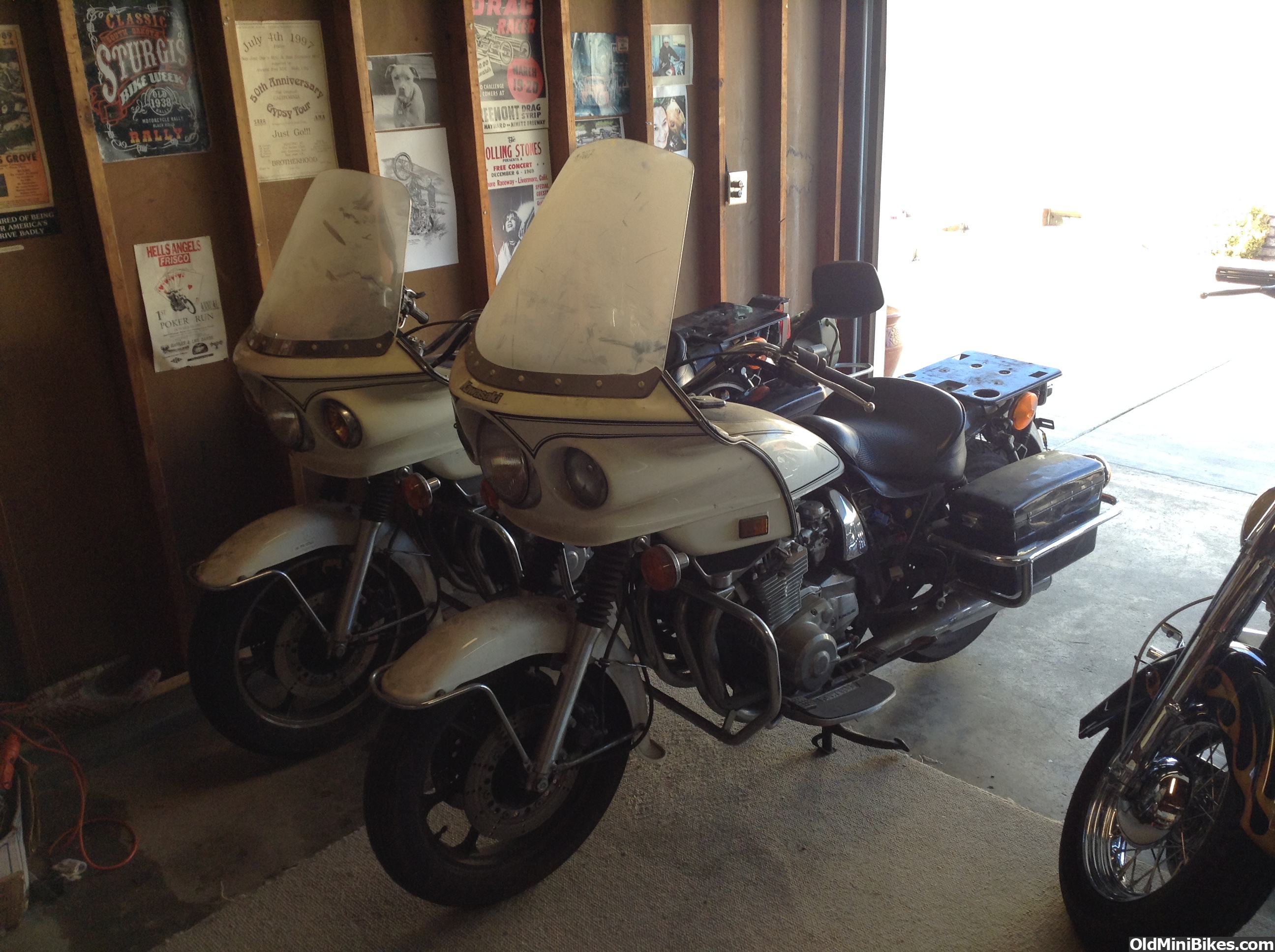 Kawasaki kz1000 police bikes | OldMiniBikes.com