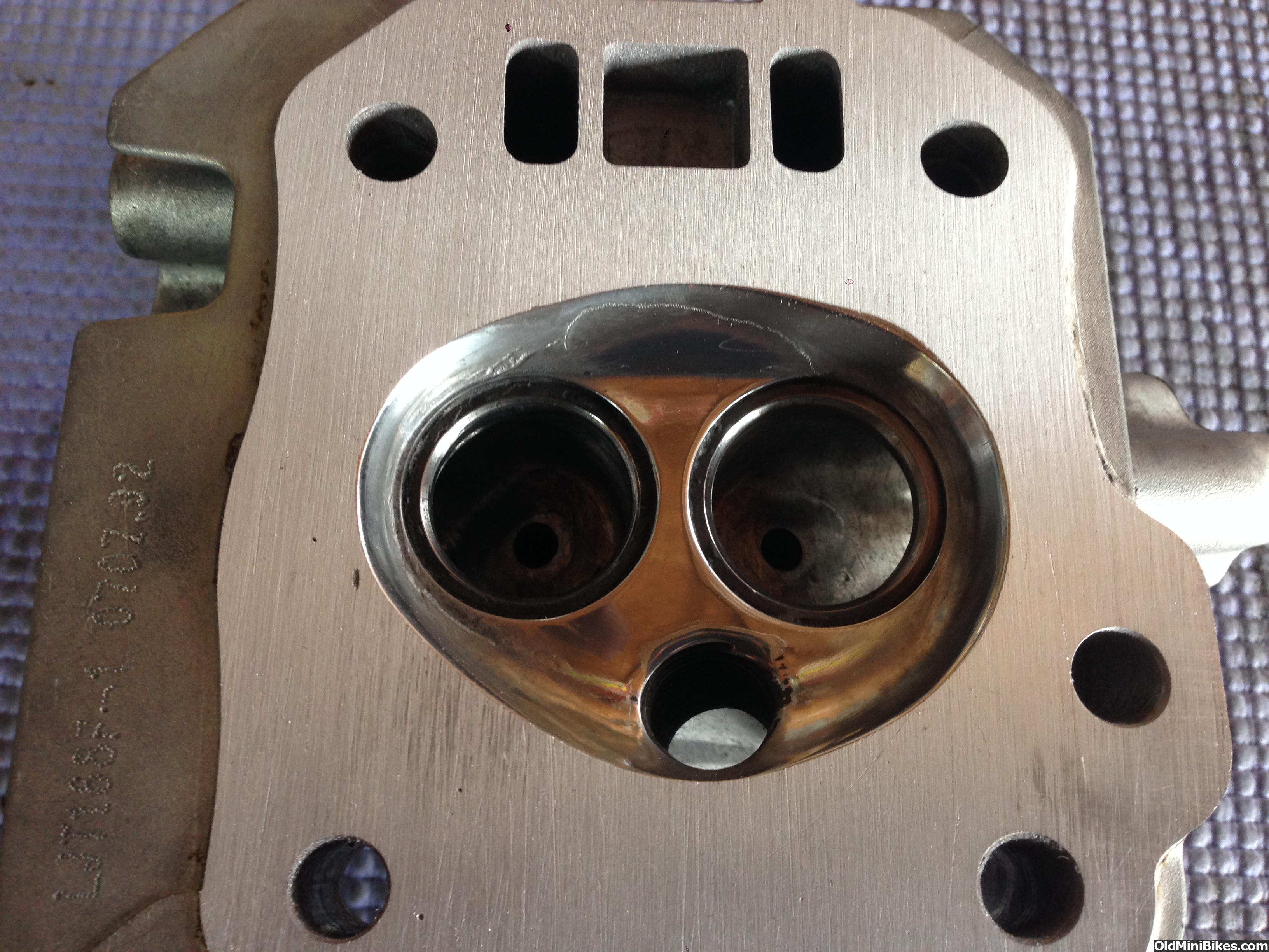 14cc clone head porting | OldMiniBikes.com