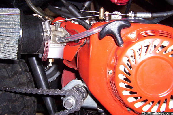 Intake manifold build | OldMiniBikes.com