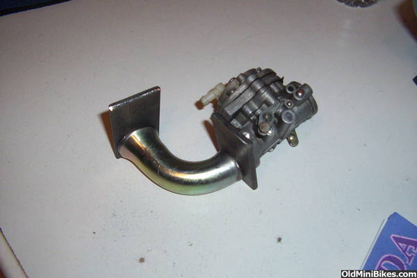 Intake manifold build | OldMiniBikes.com