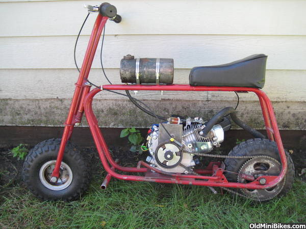 Sensation Mike Bike 'refurbish' | OldMiniBikes.com