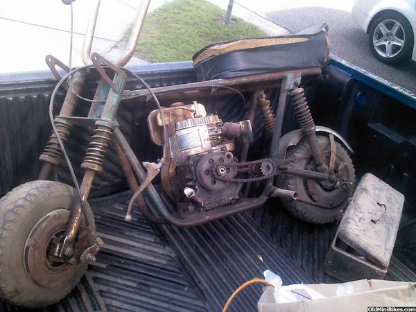 old clinton 3.5 | OldMiniBikes.com