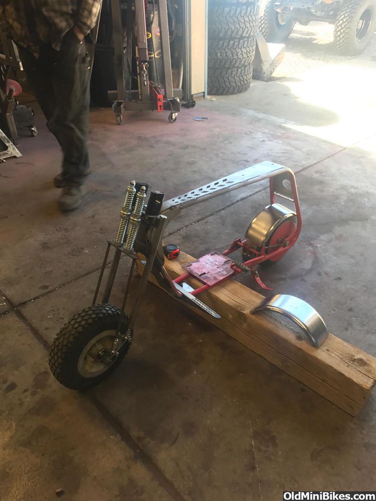 Daniel Coop's - Sensation Mike Bike custom bobber - (Vintage Open ...