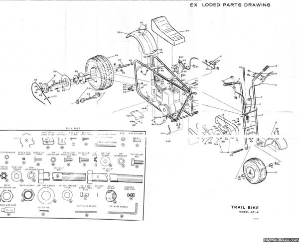 Bicycle Exploded Diagram