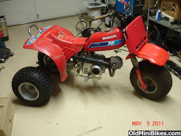 Any ATC70 guys on here! Custom ATC70 build. | OldMiniBikes.com