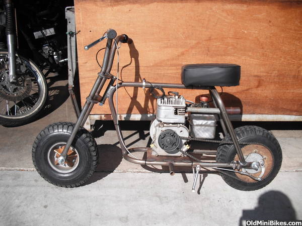 Junk Steen's Frijole Frame | OldMiniBikes.com