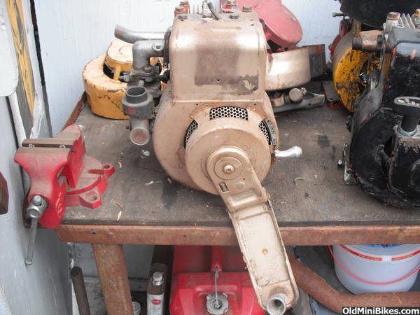 ***briggs hand crank starter motor*** | OldMiniBikes.com