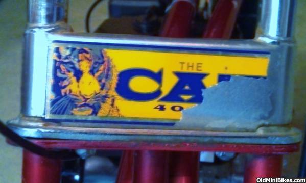 Cat 400X w/ Predator | OldMiniBikes.com