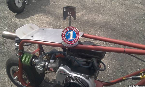 Mini bike oil catch can breather | OldMiniBikes.com