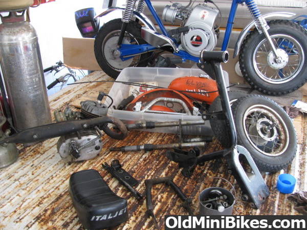 Italjet mini mini Bambino/indian mini mini MM5A | OldMiniBikes.com