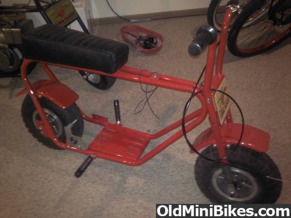 picked up this killer bike today | OldMiniBikes.com