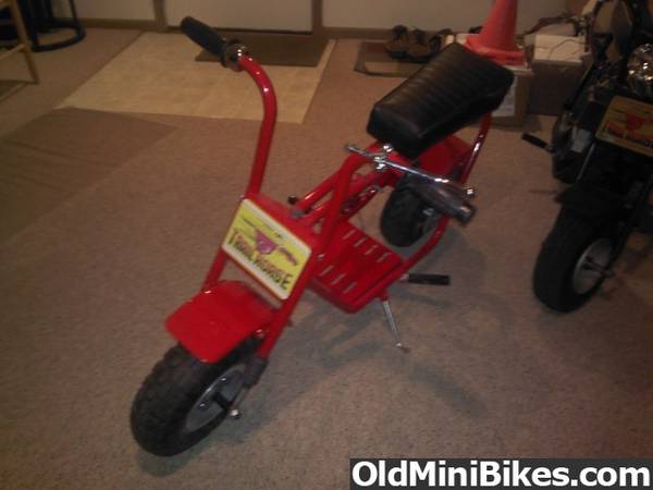picked up this killer bike today | OldMiniBikes.com