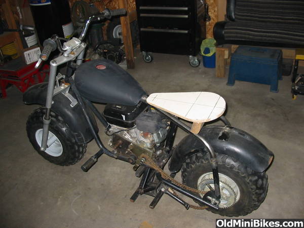 Chopped up my other Baja | OldMiniBikes.com