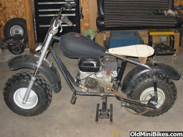 Chopped up my other Baja | OldMiniBikes.com