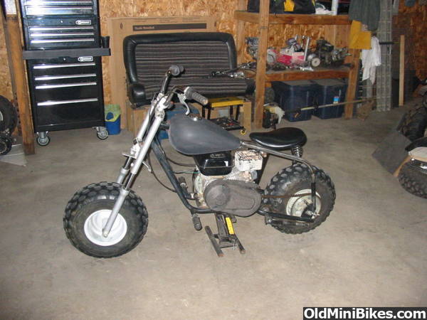 Chopped up my other Baja | OldMiniBikes.com