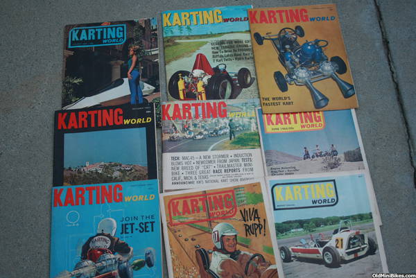 Vintage Karting World magazines | OldMiniBikes.com