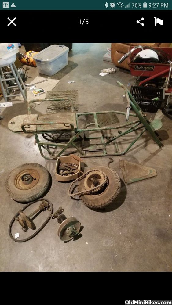 Tote Gote Model B Rebuild | OldMiniBikes.com