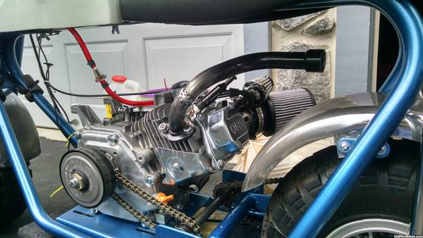 Serengeti Badger 100 Upgrade | OldMiniBikes.com