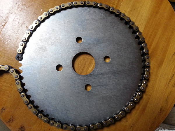 proper wheel/sprocket setup Lil indian 4" wheels? | OldMiniBikes.com
