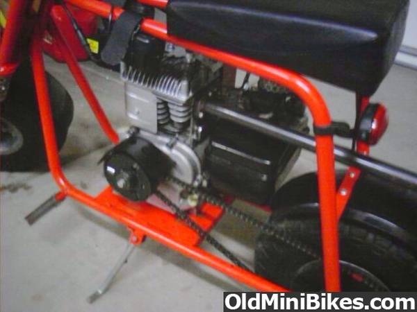 Custom Briggs Raptor Engine w/ Header | OldMiniBikes.com