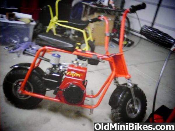 Custom Briggs Raptor Engine w/ Header | OldMiniBikes.com