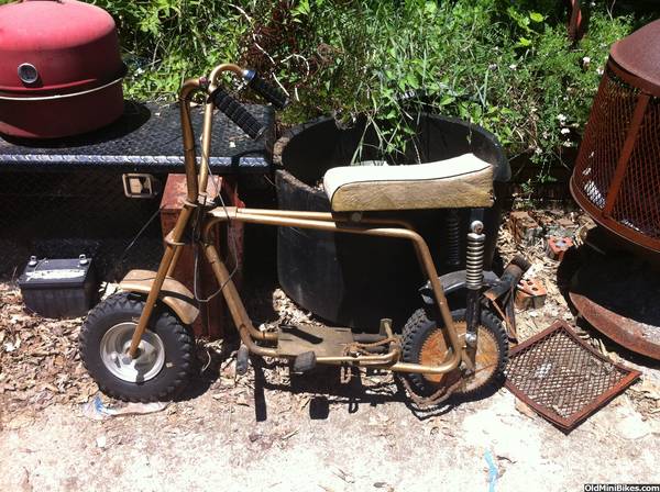 Is this a Golden Pinto Mini Bike by Penney's ? | OldMiniBikes.com