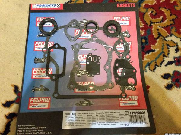 Briggs raptor build | OldMiniBikes.com