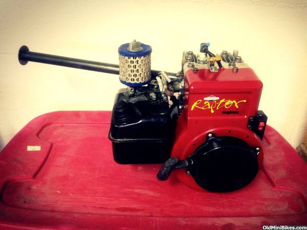 Bringing A Raptor Back Online | OldMiniBikes.com