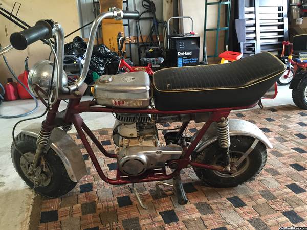 68 Rupp TT500 TRUE SURVIVOR.....REVIVAL!!!!!!!!!!!! | OldMiniBikes.com