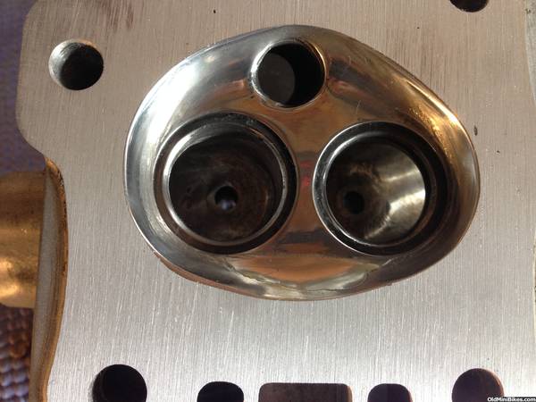 14cc clone head porting | OldMiniBikes.com